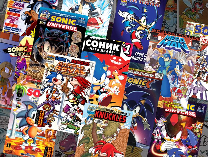 Sonic the Hedgehog Comics & Manga - Read Online - Grabber Zone