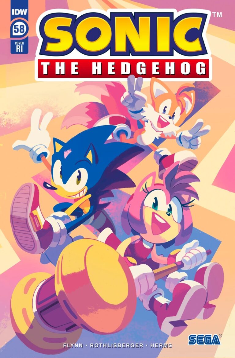 IDW Sonic #58 Cover Images & Release Date - Grabber Zone