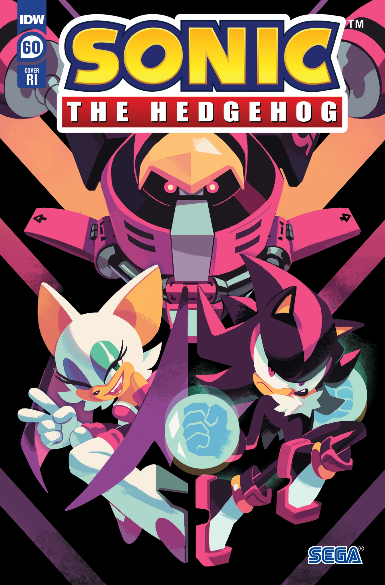 IDW Sonic #60 Cover Images & Release Date - Grabber Zone