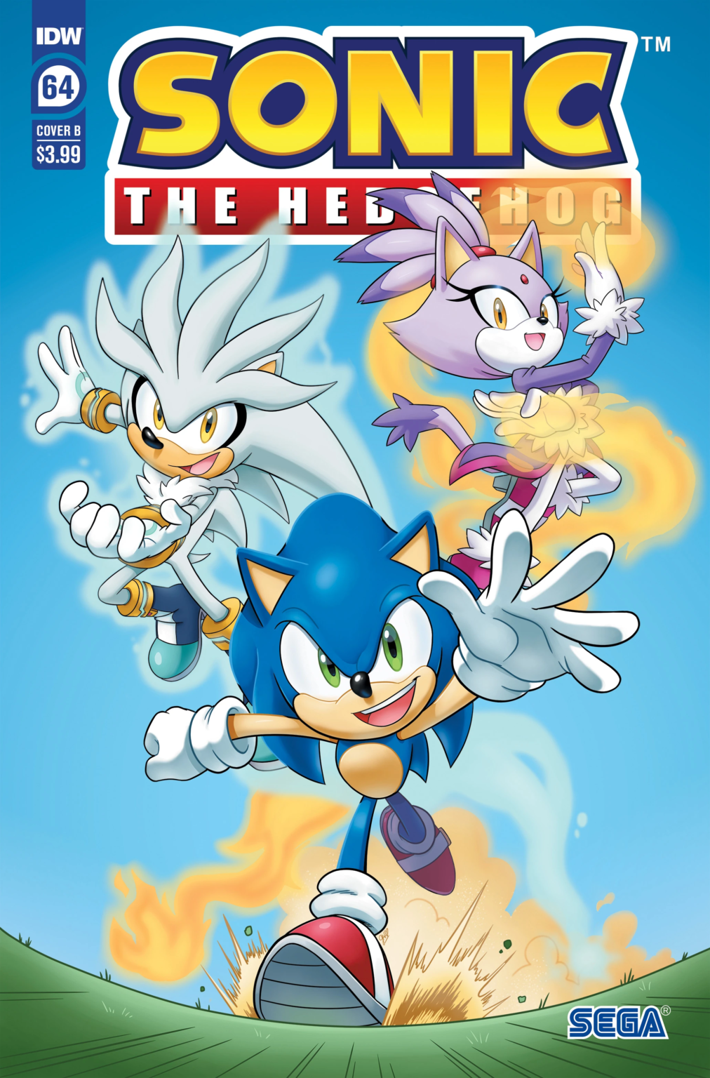 IDW Sonic #64 Cover Images & Release Date - Grabber Zone