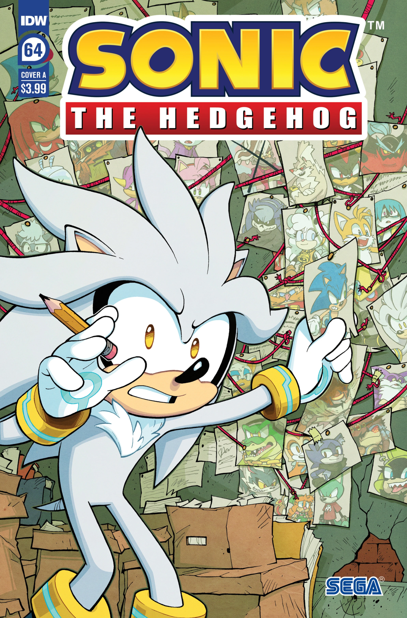 IDW Sonic #64 Cover Images & Release Date - Grabber Zone