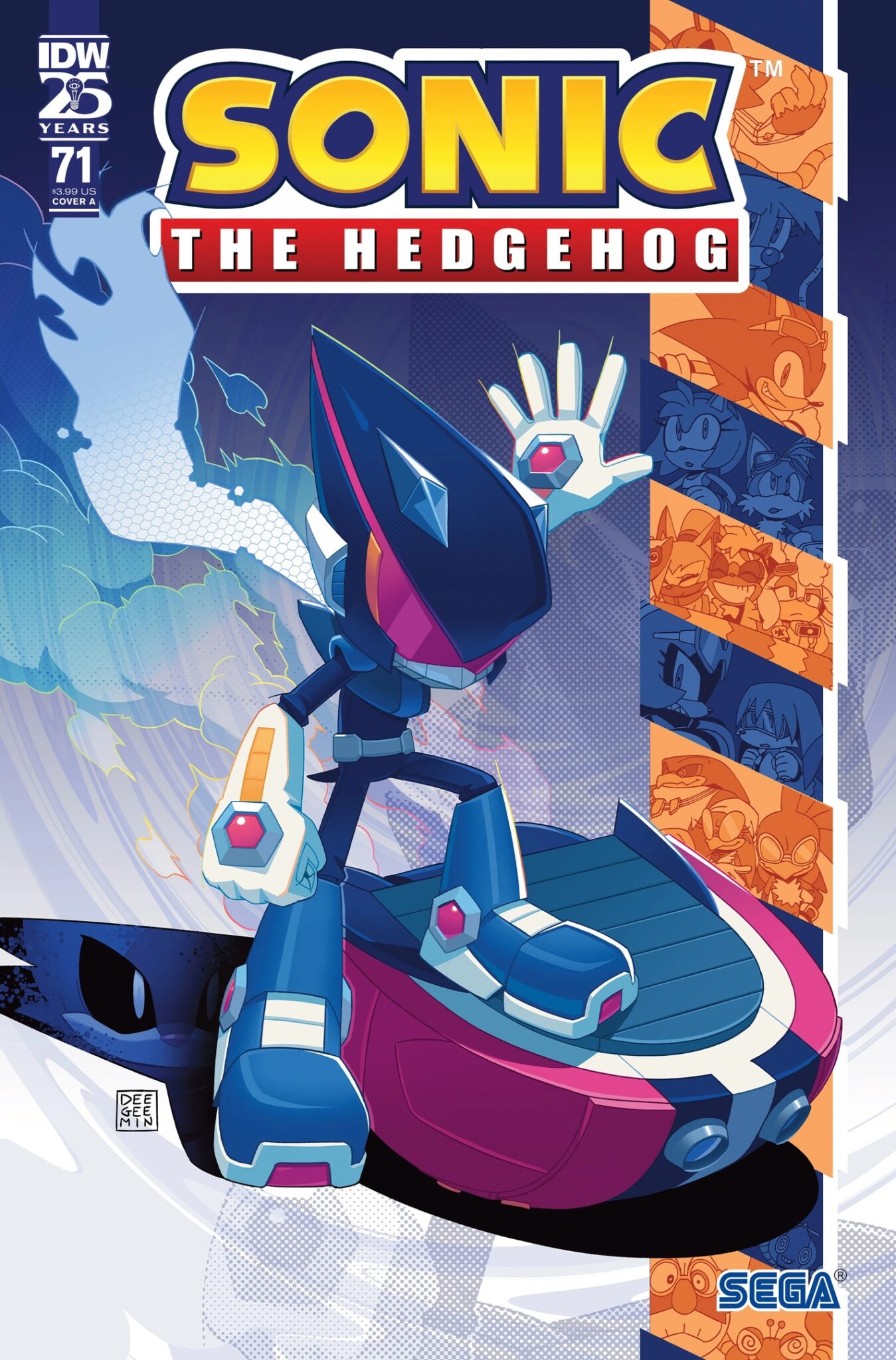 IDW Sonic #71 Cover Images & Release Date - Grabber Zone