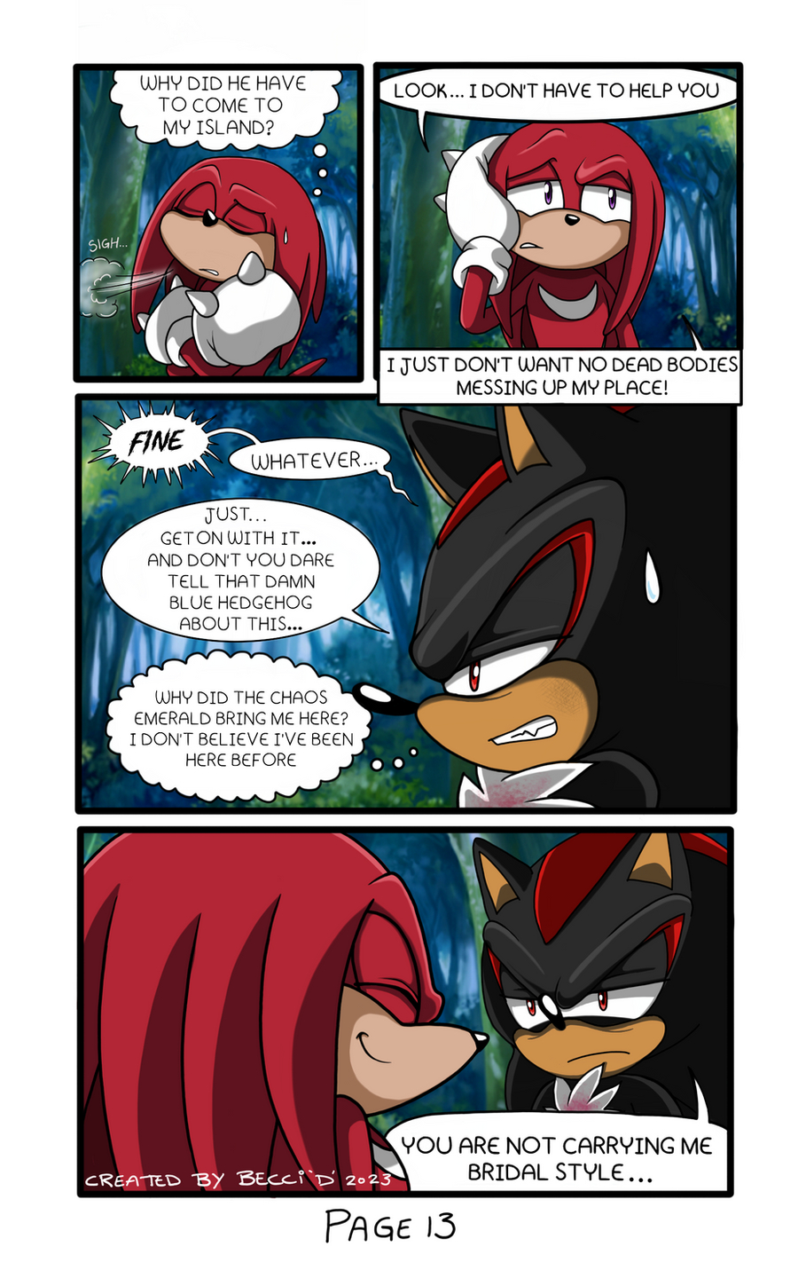 Read Shadow The Hedgehog Fan Made Comic Book 1 By Mysterious D