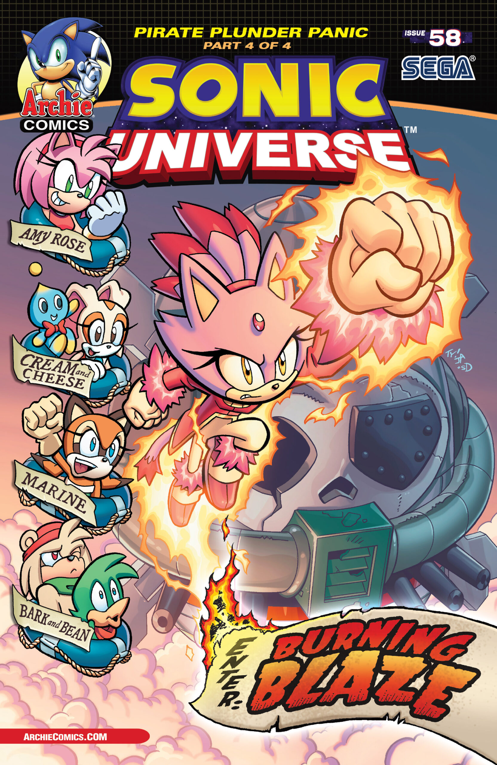 Read Comic Online - Sonic Universe Reboot