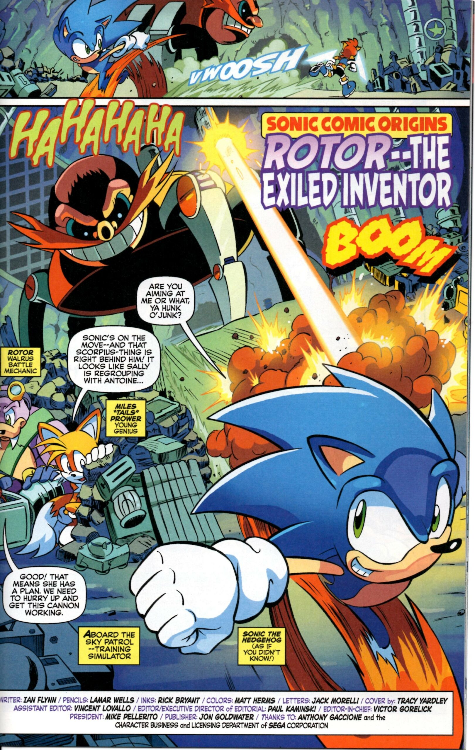 Archie Sonic Comic Origins (Reboot) - Read Comic Online