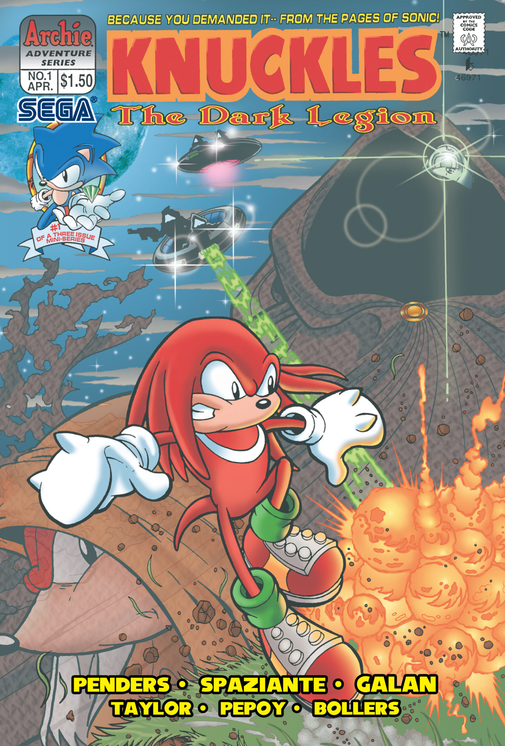 Read Comic Online - Knuckles the Echidna