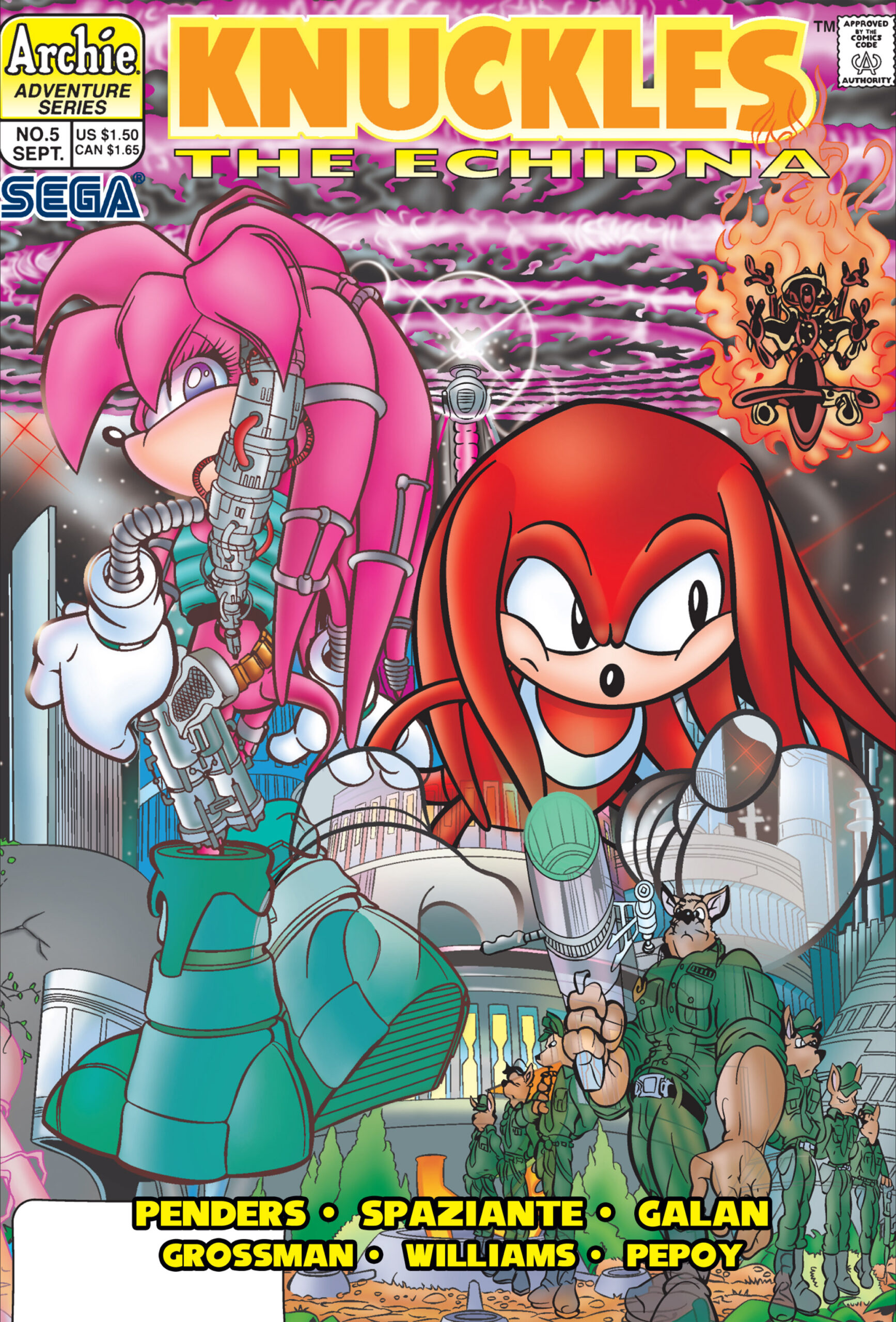 Read Comic Online - Knuckles the Echidna