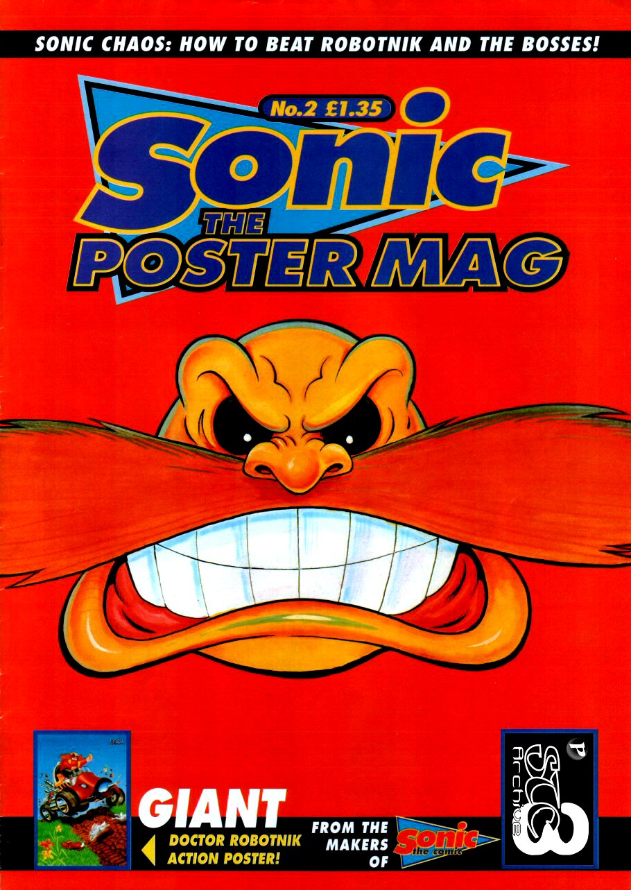 Read Comic Online - Sonic the Poster Mag