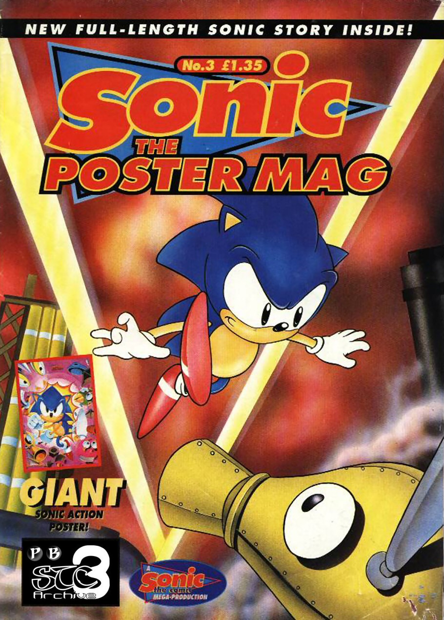 Read Comic Online - Sonic the Poster Mag