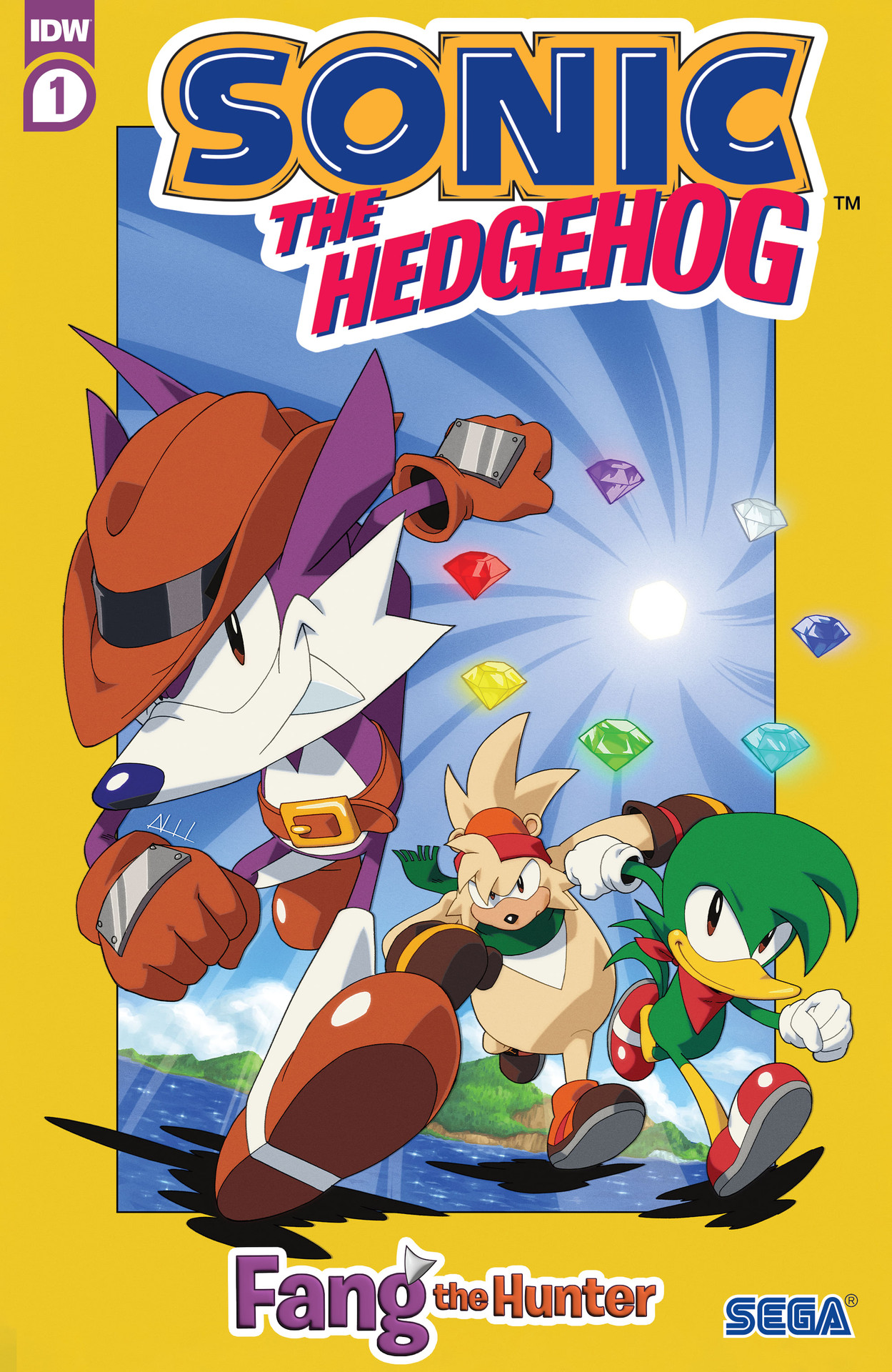 IDW Sonic - Sonic the Hedgehog: Fang the Hunter Mini-Series - Read ...