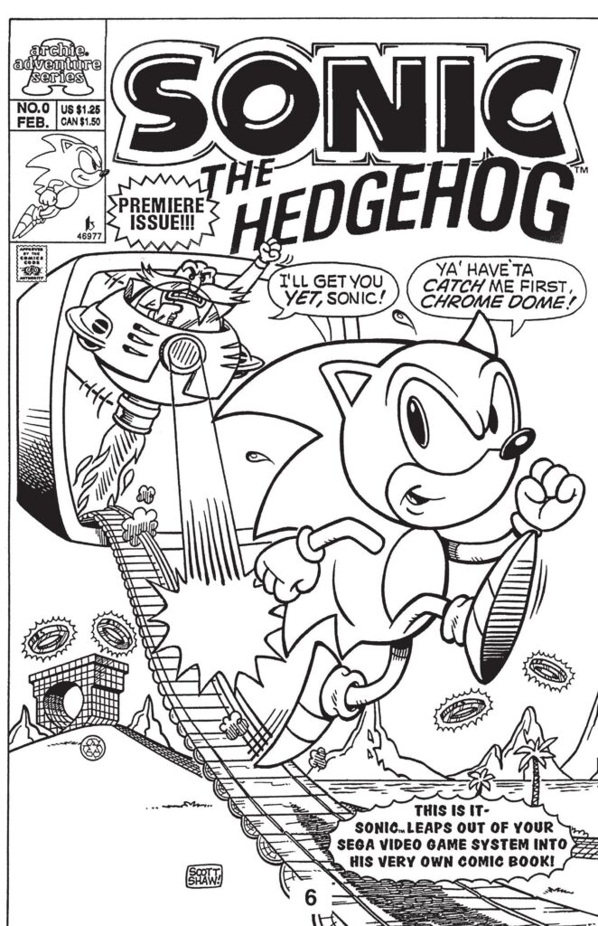 Archie Sonic (Inks Only) - Sonic Legacy - Read Online