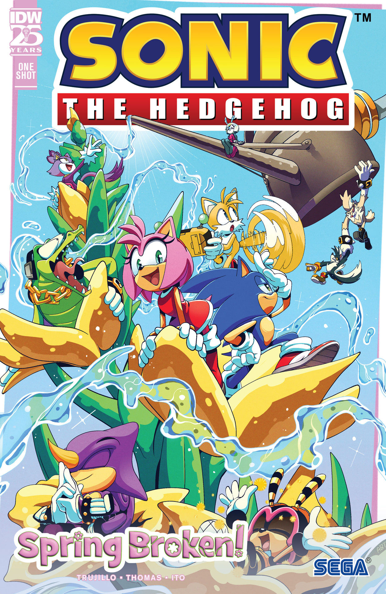 IDW Sonic Annuals and One-Shot Specials