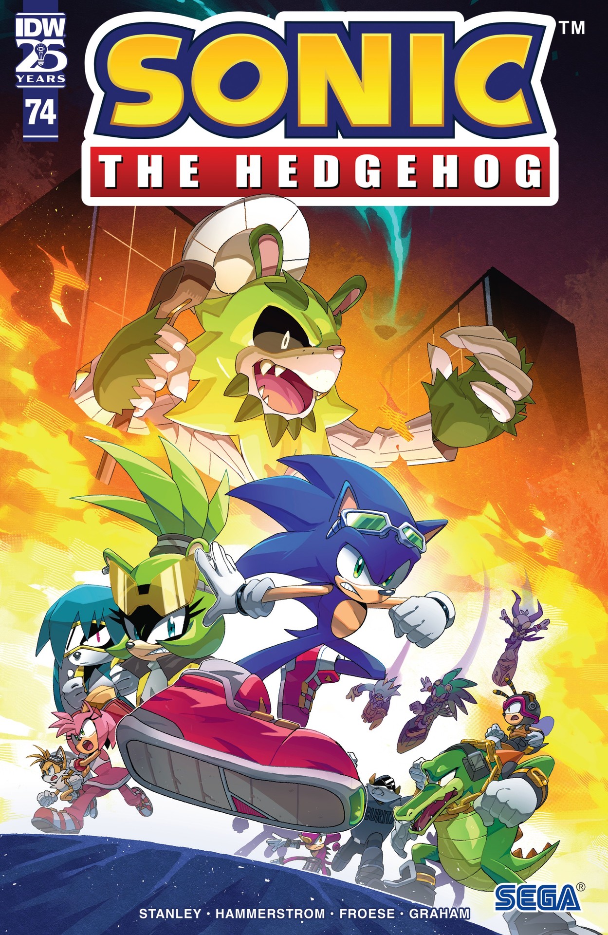 Sonic The Hedgehog IDW (#1-74) - Read Comic Online Sonic The Hedgehog #69