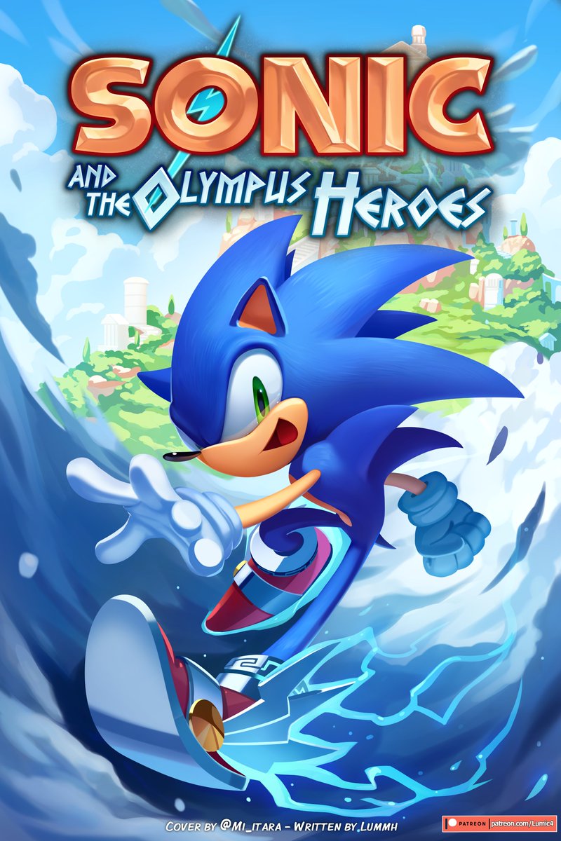 Read Sonic and the Olympus Heroes Fan Comic Online