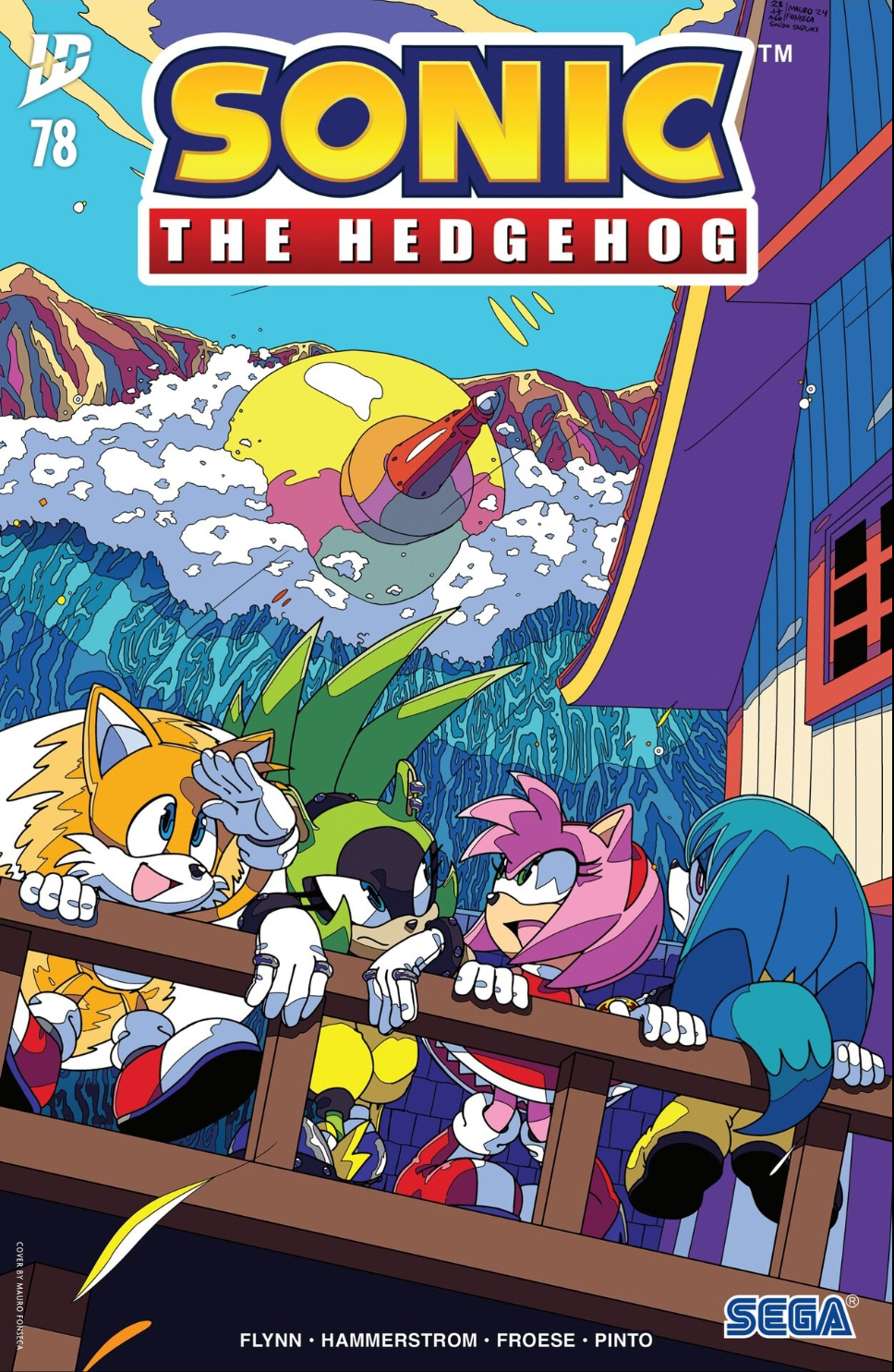 Sonic The Hedgehog IDW (#1-77) - Read Comic Online Sonic The Hedgehog #78